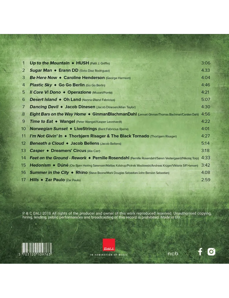 Płyta demonstracyjna THE DALI CD VOL. 5 | Unikalne wykonania