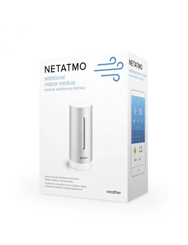 Netatmo | Modul dodatkowy stacji pogodowej – Precyzyjne pomiary