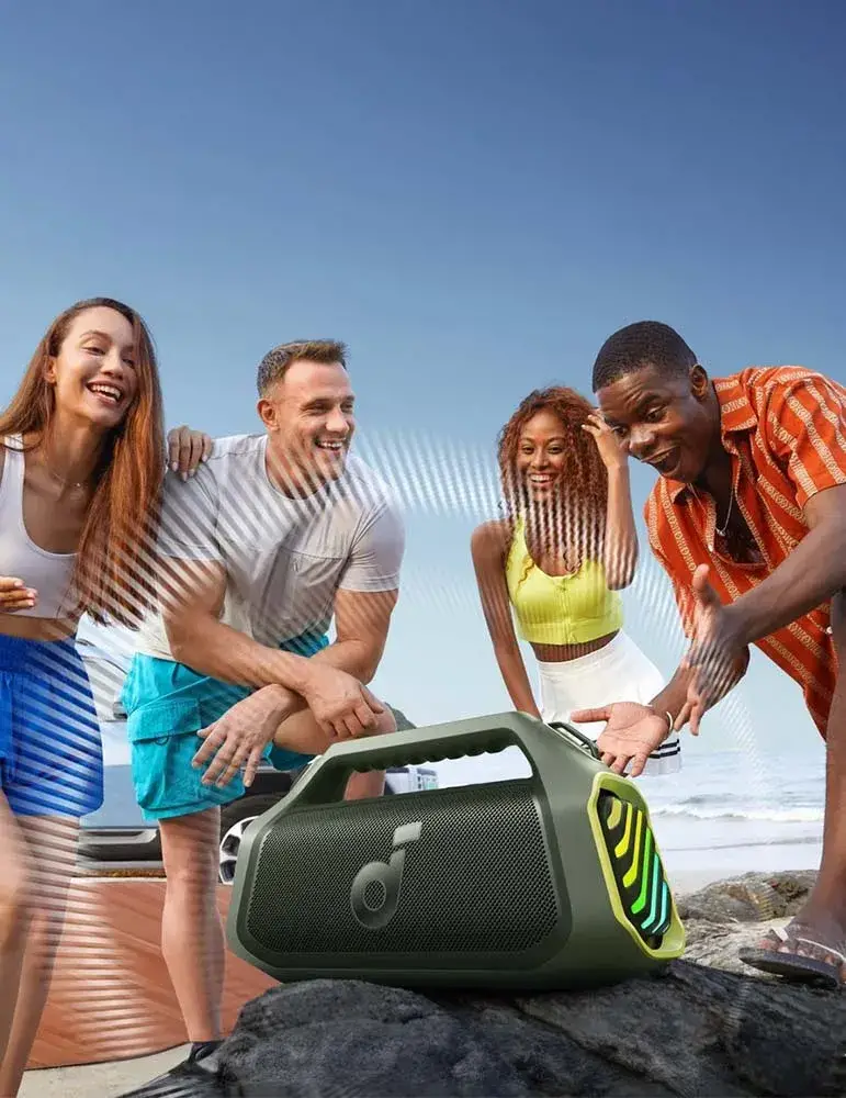 Soundcore Boom 2 Plus Głośnik Bluetooth Kolor Zielony